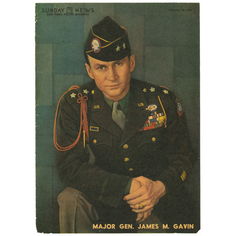 Poster original, Major General James M. Gavin