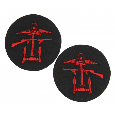 Insignia, Pair, Combined Operations, Embroidered