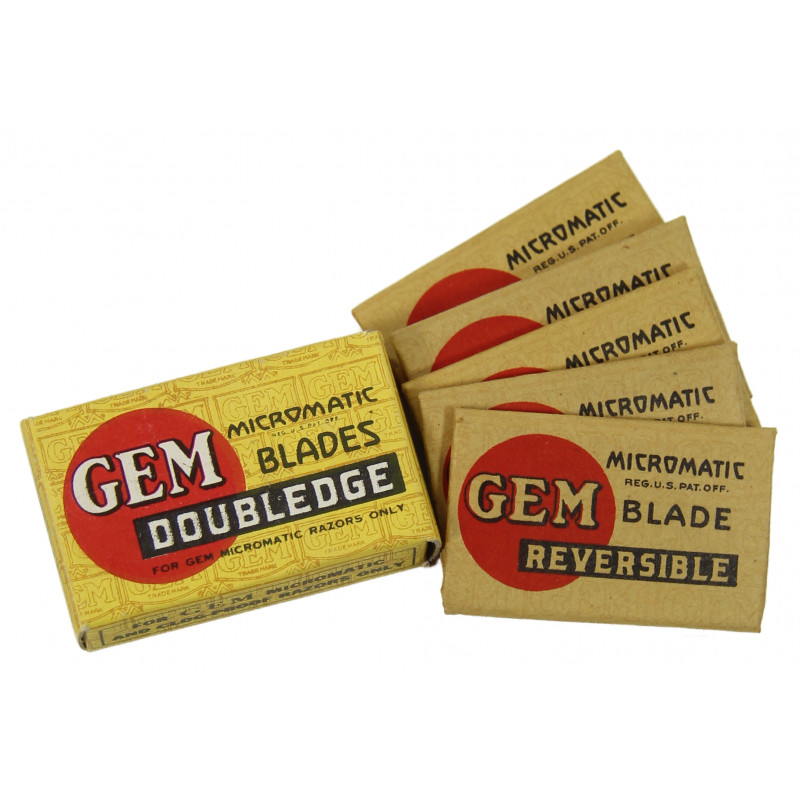 Blades, Razor, Safety, GEM, Special "Service" Pack