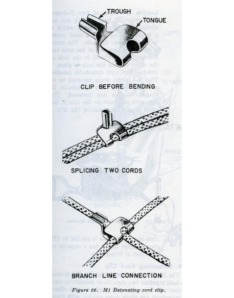 Clip, Cord, M1, Large Pattern, Detonating