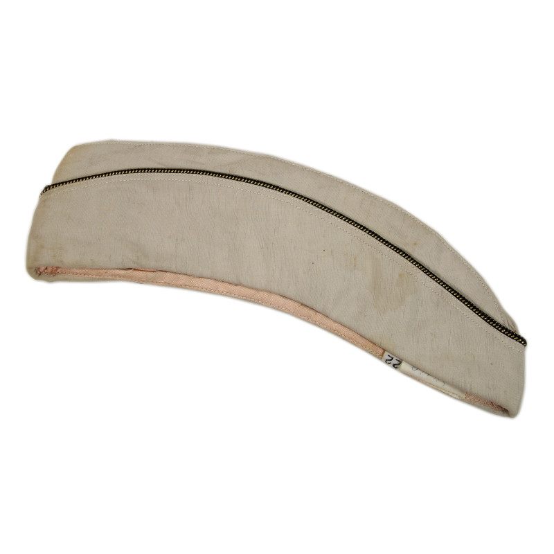 Garrison Cap, Beige, Officer, US Army Nurse Corps, Size 22