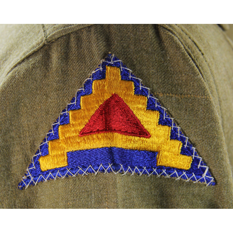 Chemise moutarde, Private First Class, 3rd Army, 1943, Patton