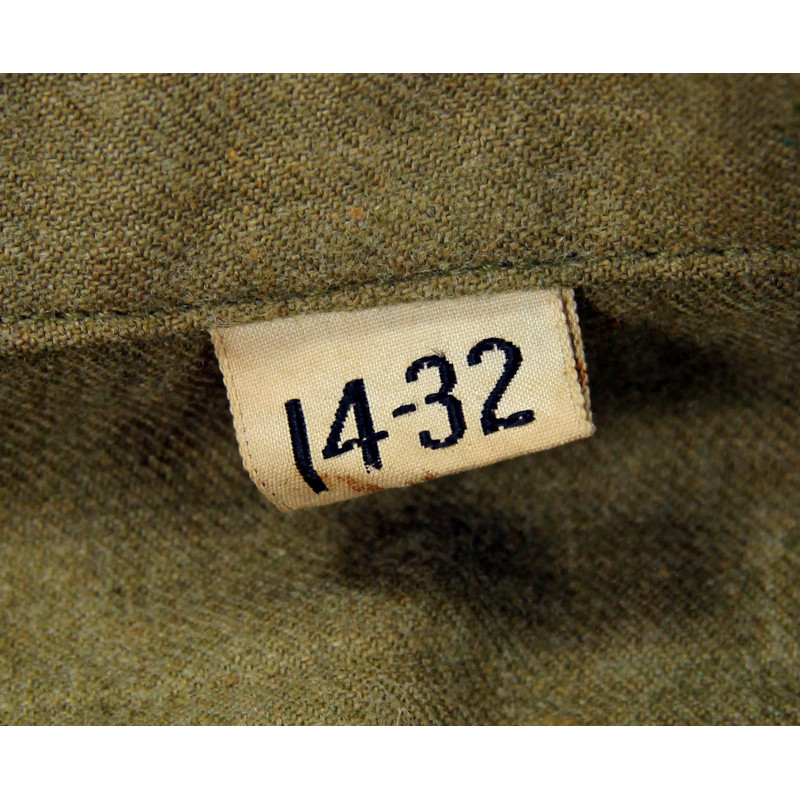 Chemise moutarde, Private First Class, 3rd Army, 1943, Patton