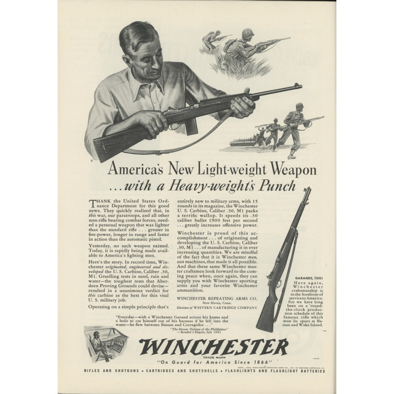 Magazine, THE AMERICAN RIFLEMAN, April 1943