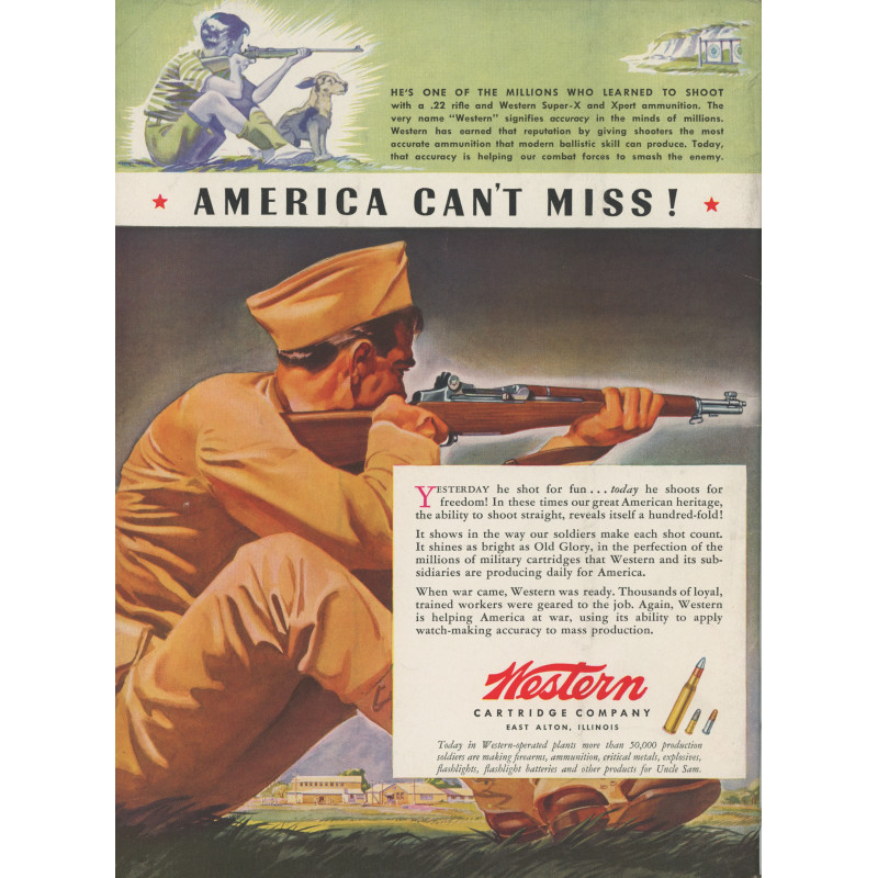 Magazine, THE AMERICAN RIFLEMAN, April 1943