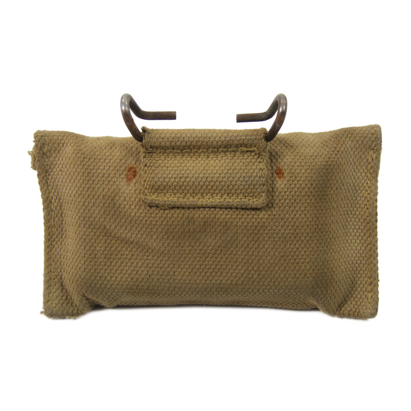 Pouch, First-Aid Packet, M-1942, British Made, with First-Aid Packet