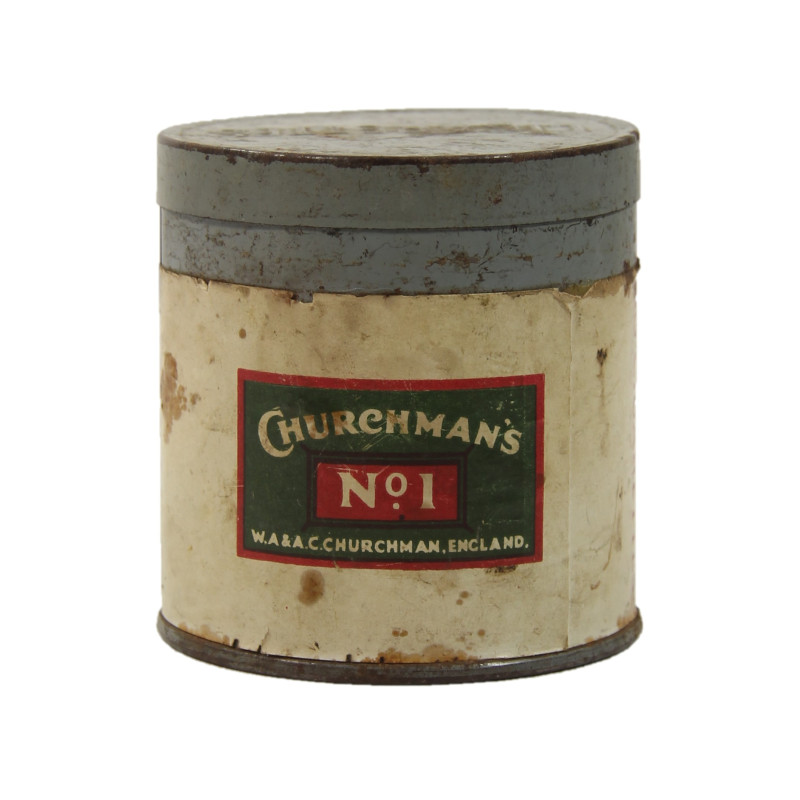 Boîte de cigarettes de ration britannique, CHURCHMAN'S No. 1