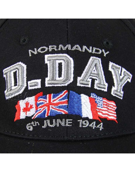 Cap, Baseball, D-Day Normandy, black