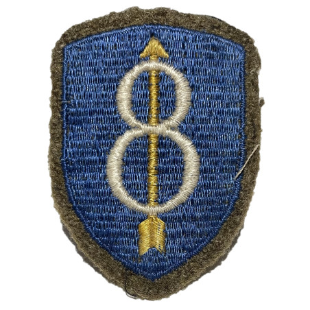 Insigne, 8th Infantry Division, feutre
