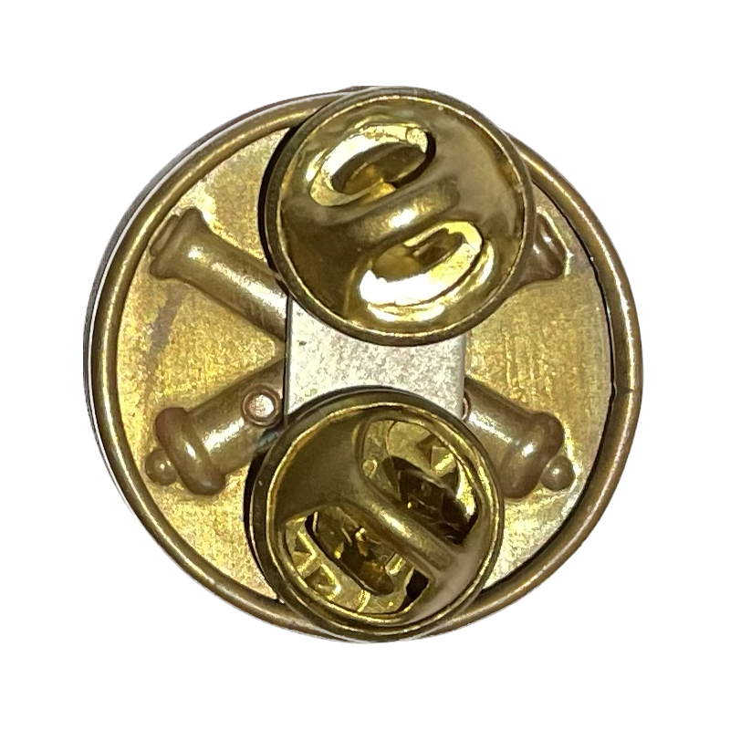 Collar Disk, Coast Artillery, Embossed