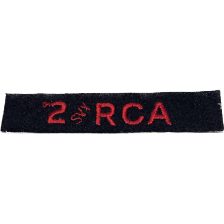 Title, 2nd Survey Regiment, Royal Canadian Artillery, Italy & Netherlands