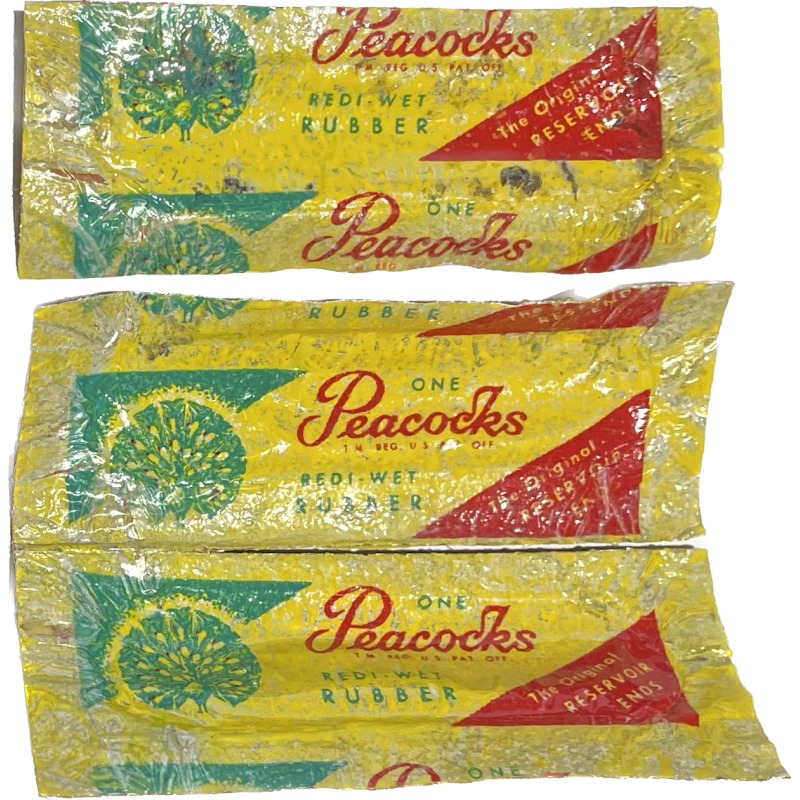 Condom, Prophylactics, PEACOCKS