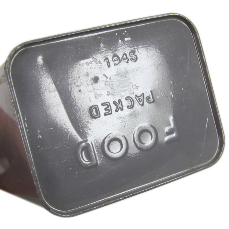 Boîte de ration, LIFE BOAT AND LIFE RAFT RATIONS, US Coast Guard, 1945