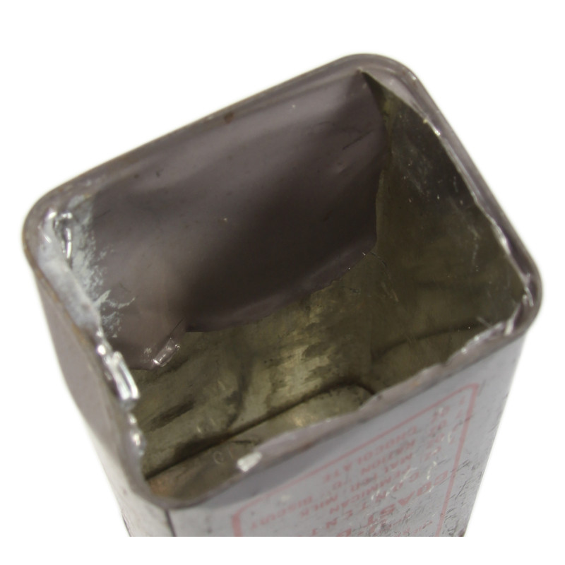 Can, LIFE BOAT AND LIFE RAFT RATIONS, US Coast Guard, 1945