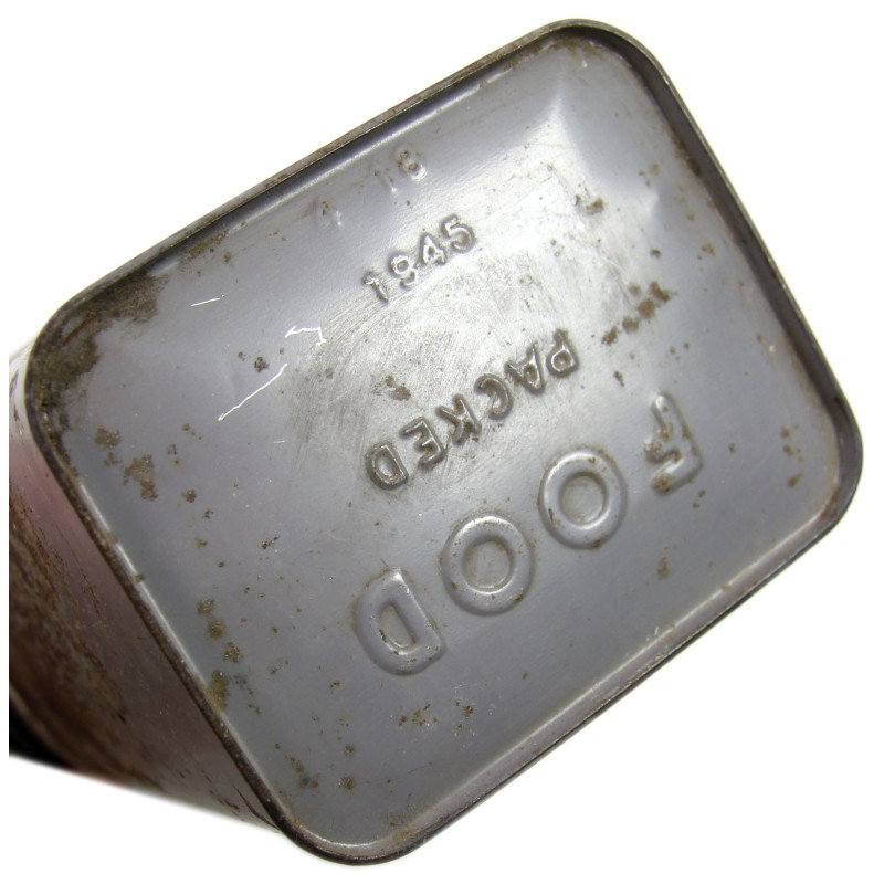 Can, LIFE BOAT AND LIFE RAFT RATIONS, US Coast Guard, 1945