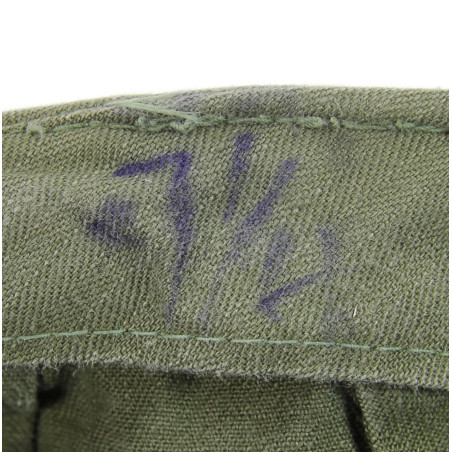 Cap, Herringbone Twill, OD 7, Size 7 1/8