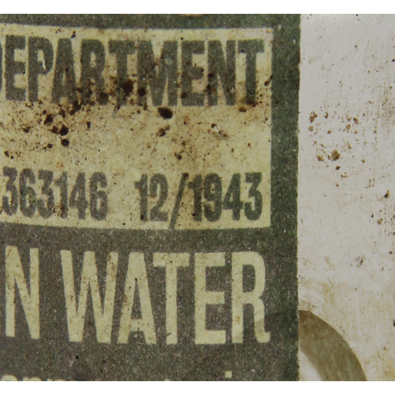 Bottle, Dextrose, Perfusion, US Army Medical Department, BAXTER ...