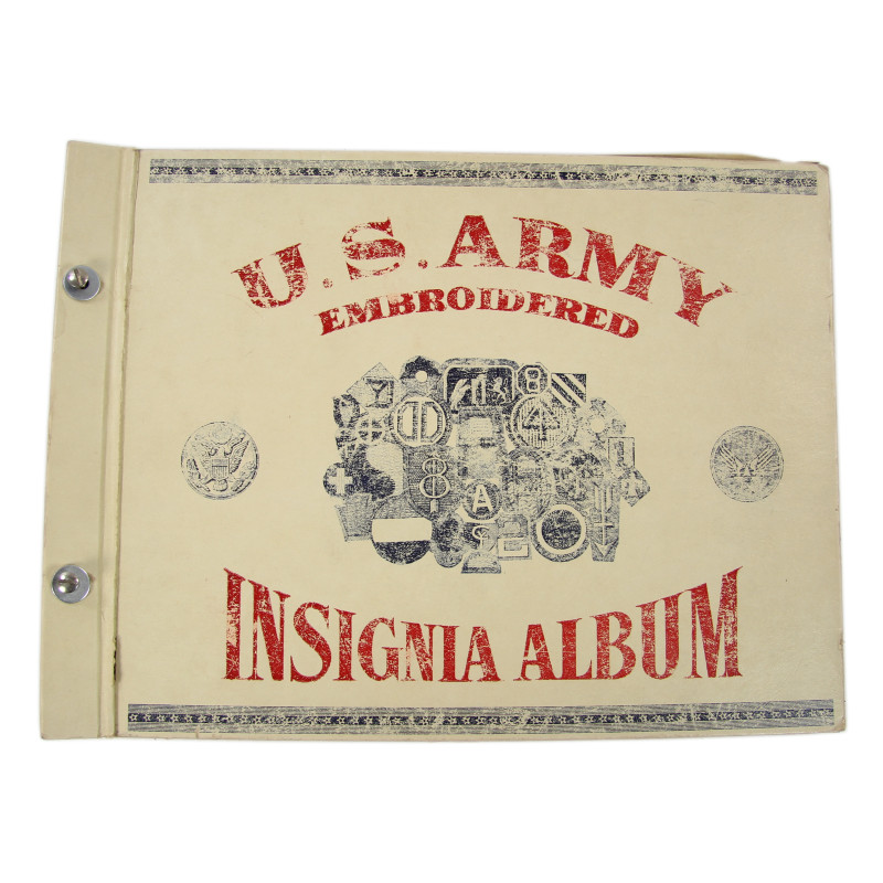 Album, US Army Embroidered Insignia