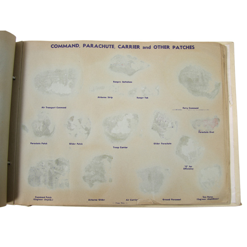 Album, US Army Embroidered Insignia