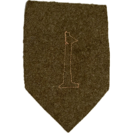 Patch, 1st Infantry Division, Early Production