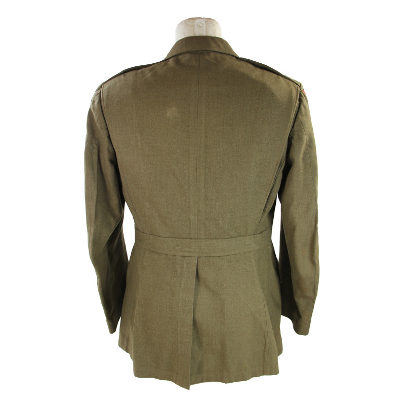 Coat, Serge, Wool, OD, Sergeant, Amphibious Engineers, ESB, Tenth Army ...