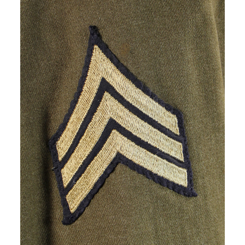 Coat Serge Wool Od Sergeant Amphibious Engineers Esb Tenth Army