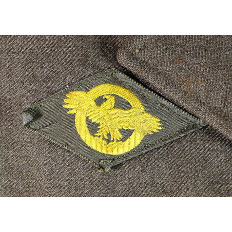 Coat, Serge, Wool, OD, Sergeant, Amphibious Engineers, ESB, Tenth Army ...