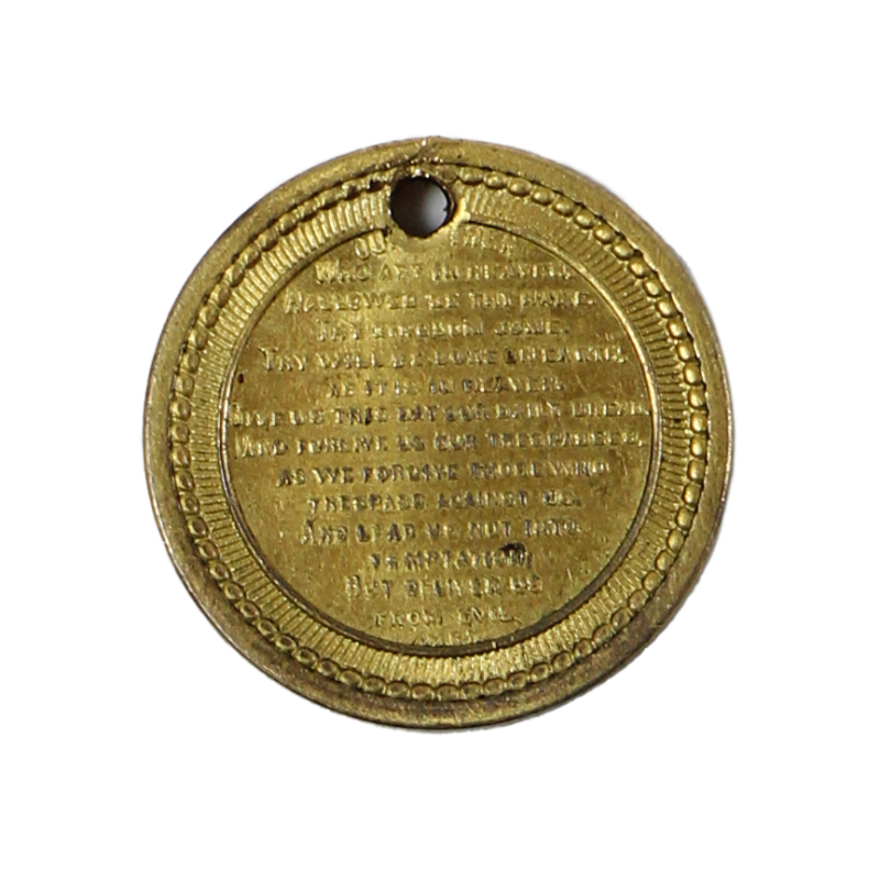 Pendant, Religious, Lord's Prayer, Dog Tags, U.S. MINT