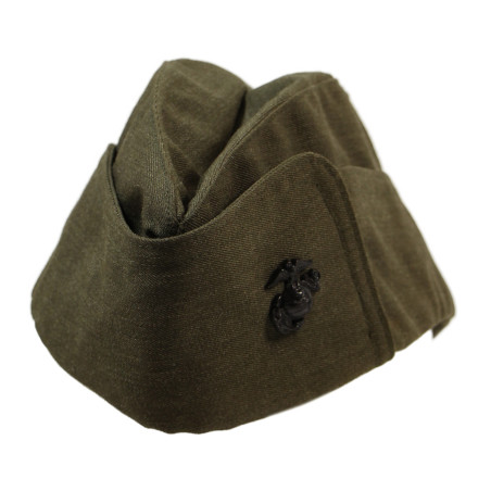 Cap, Garrison, Winter, USMC Women's Reserve, Size 22 ½