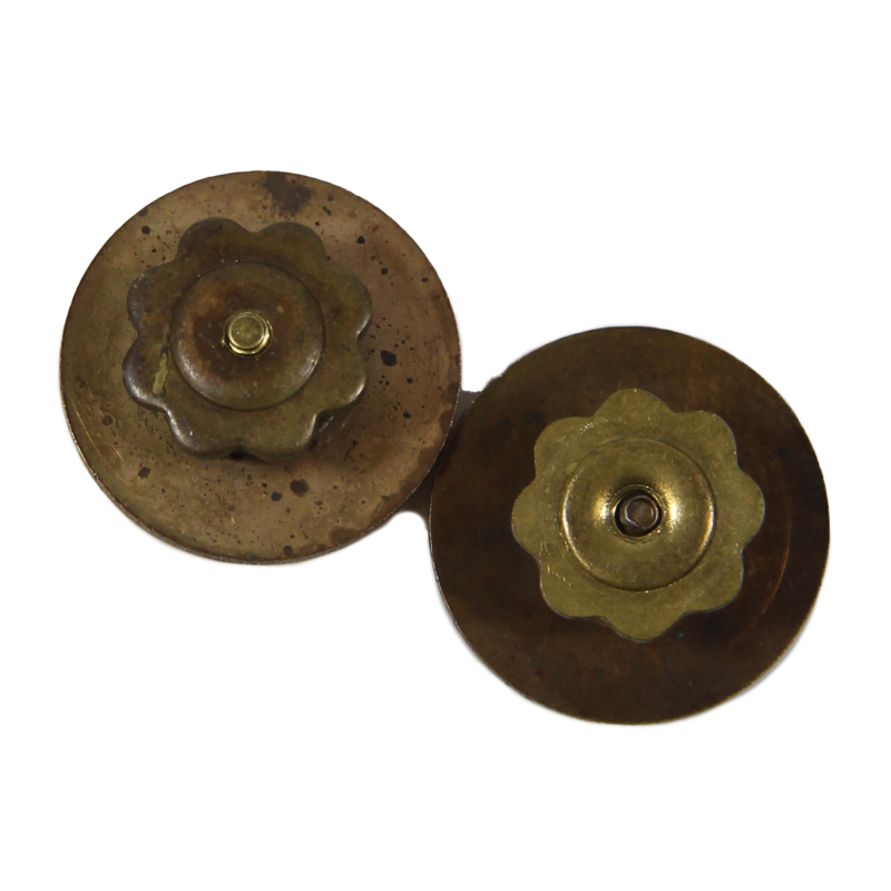 Disks, Collar, Coast Artillery & US, Enlisted men, SB