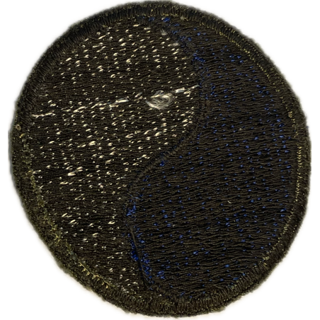 Patch, 29th Infantry Division, Black Back, British Made