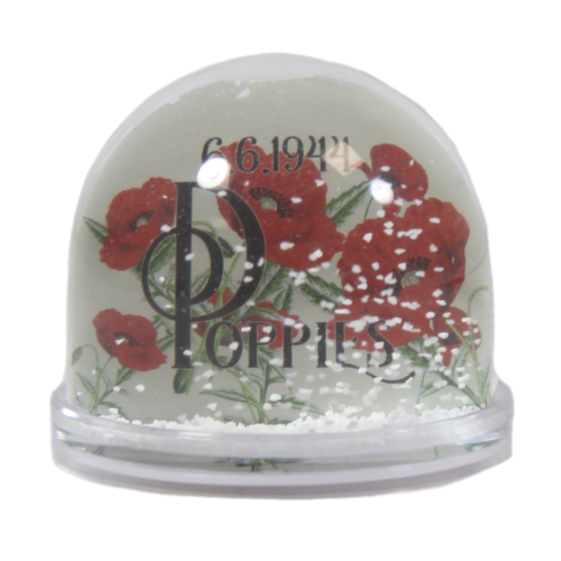 Snow globe, Poppies 6.6.1944