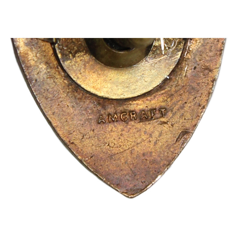 Crest, 7th Field Artillery Regiment, 1st Infantry Division, à vis, AMCRAFT