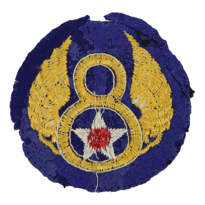Patch, 8th Air Force, USAAF, British Made, Felt