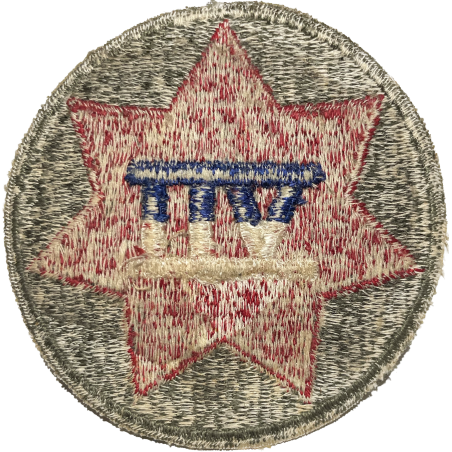 Patch, VII Corps, US Army, Utah Beach, Ardennes