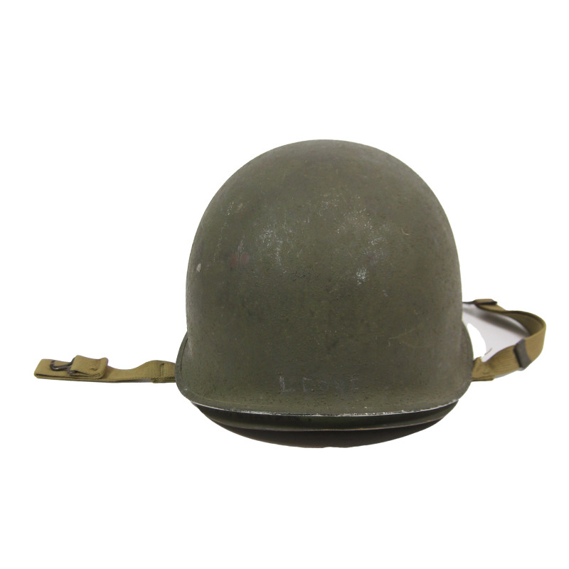 Casque M1, pattes fixes, liner FIRESTONE, US Navy, avec guêtres, S1c ...