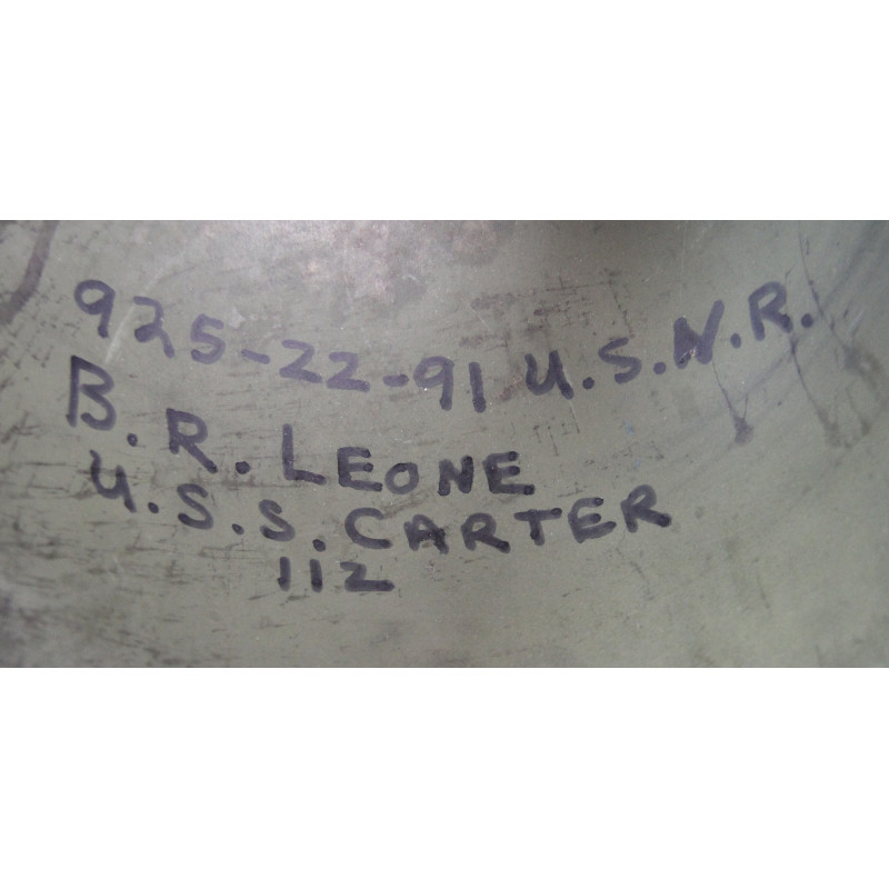 Casque M1, pattes fixes, liner FIRESTONE, US Navy, avec guêtres, S1c ...