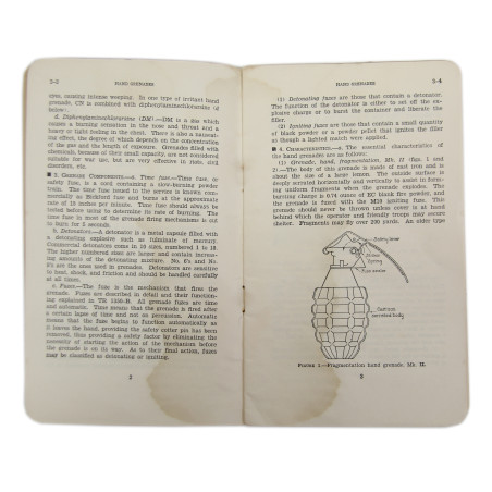 Lot de manuels de campagne, Sgt. Allen Guy, 171st Engineer Combat Bn.