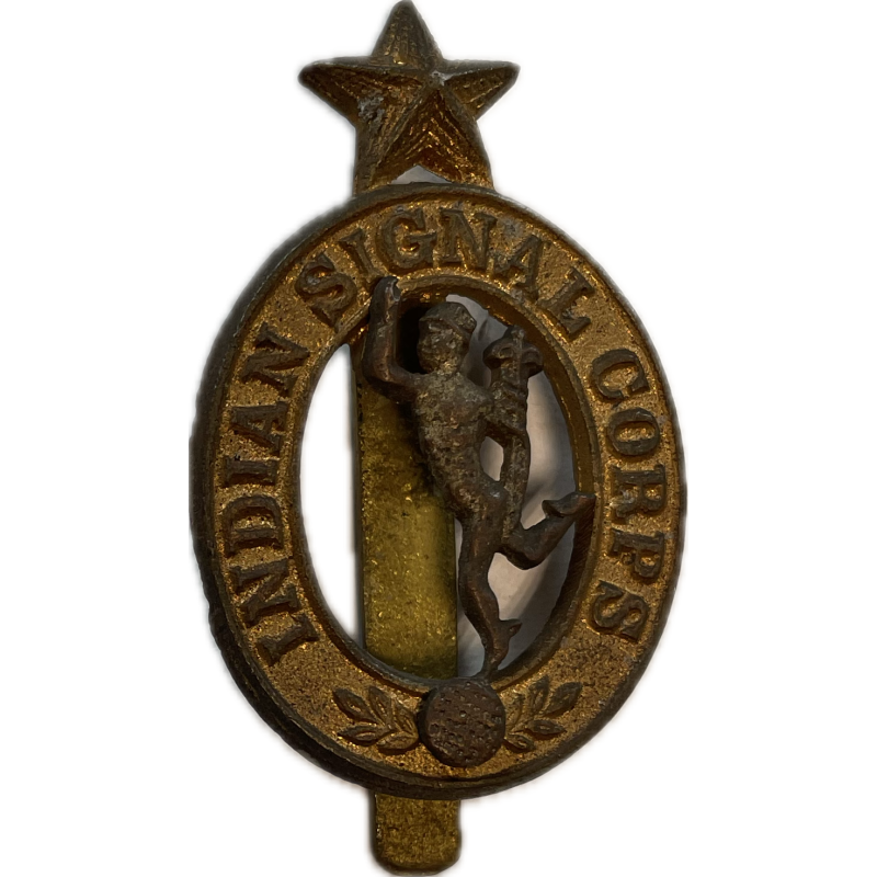 Cap Badge, Indian Signal Corps