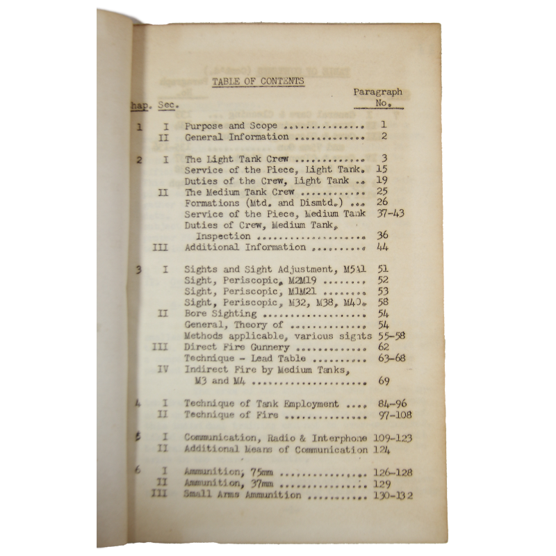 Manual, Eighth Armored Division Handbook for Tank Platoon Commanders, 1942