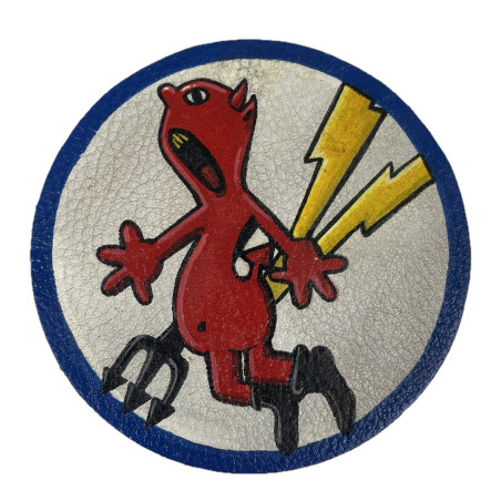 Chest Insignia, 384th Fighter Squadron, 364th Fighter Group, 8th Air ...