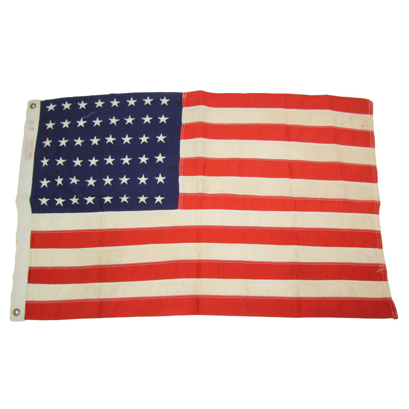 Flag, US, 48-Star, Embroidered, BEST WEAR BUNTING, Dettra's Flag ...