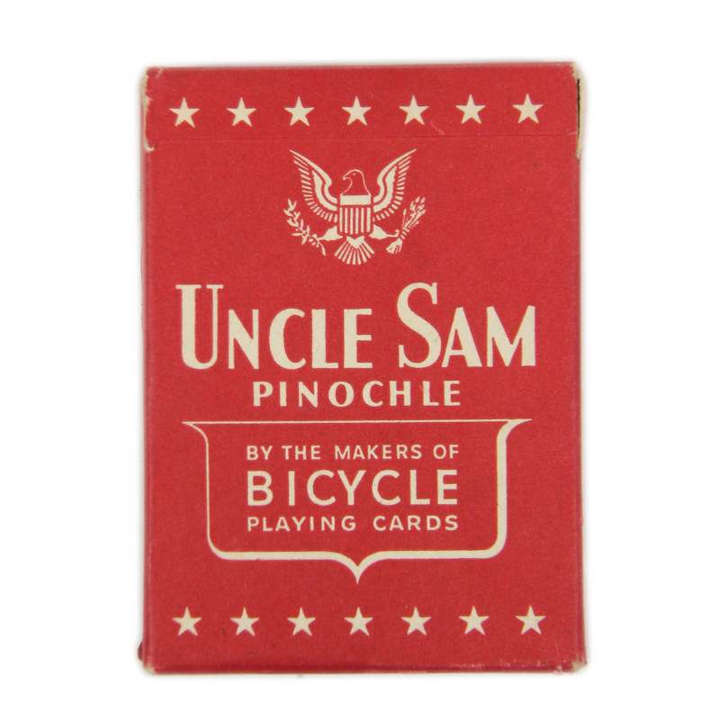 Jeu de pinochle, UNCLE SAM, complet