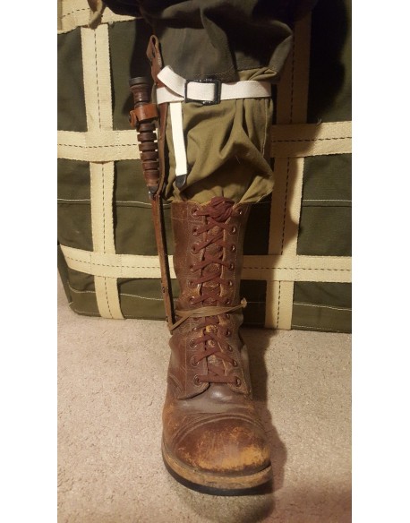 Strap, Leg, US Paratrooper, White, Made in USA, 60cm