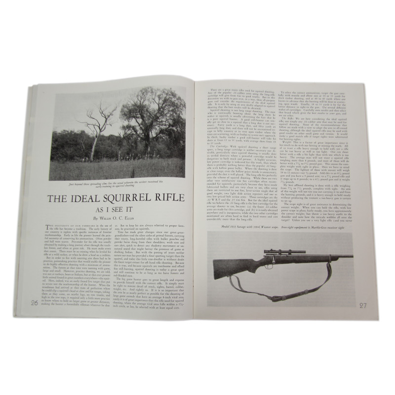 Magazine, The American Rifleman, août 1939