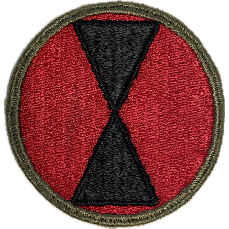 Patch, 7th Infantry Division, Green Border