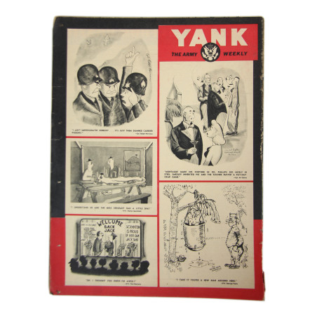 Magazine, YANK, 8 octobre 1944, British Edition
