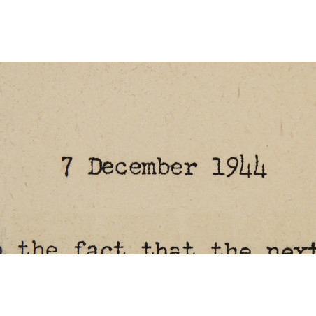 Document, Typed, Information Bulletin No. 53, Cochran Field, USAAF ...