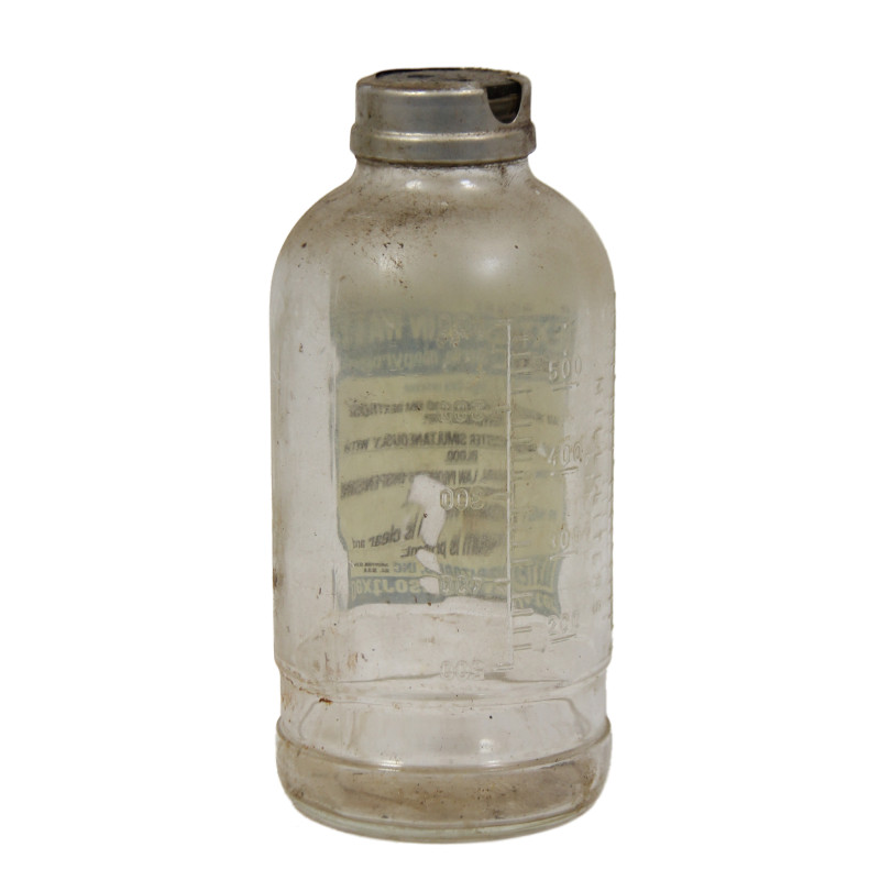 Bottle, Dextrose, Perfusion, US Army Medical Department, BAXTER ...