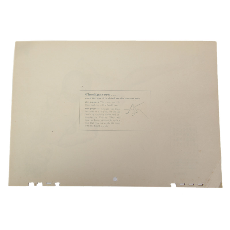 Pin up, Esquire, Alberto Vargas, janvier 1944